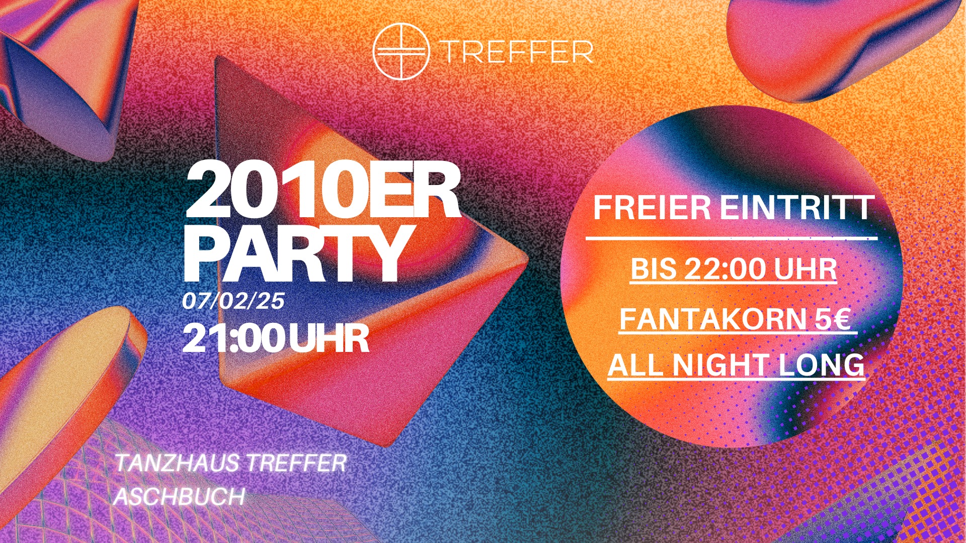 TREFFER | Tanzhaus | Jeden Freitag feiern!